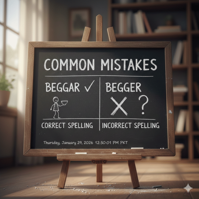 Beggar vs Begger: The Common Spelling Mistake Explained
